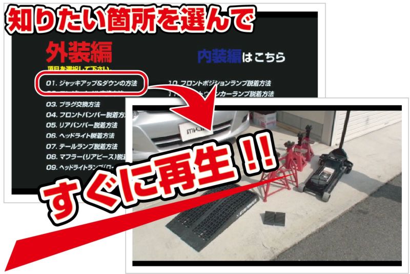 クラウンアスリート AWS210 カスタム方法を解説する動画・DVD 内装＆外装のドレスアップ改造【メール便送料無料】 | 自動車のカスタム方法を解説する動画・DVDショップ MKJP